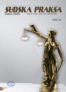 SUDSKA PRAKSA Online – Privredna štampa